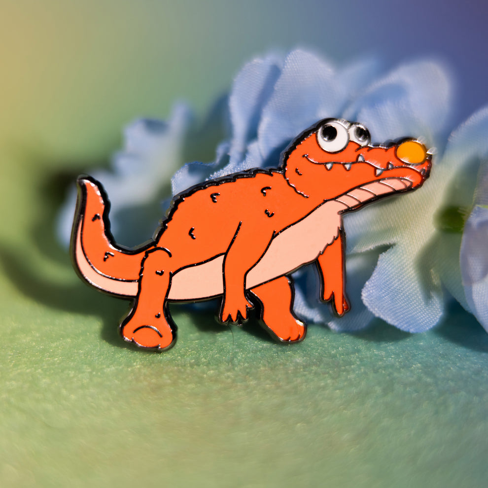 Crocmo Pin (crocodile + elmo) – Meg's Mashables