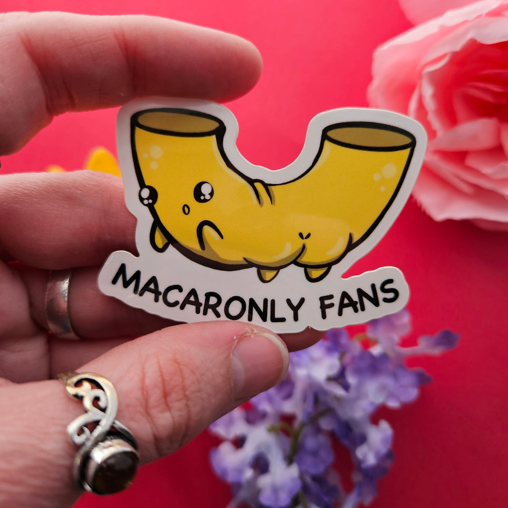 Macaronly Fans Sticker – Meg's Mashables