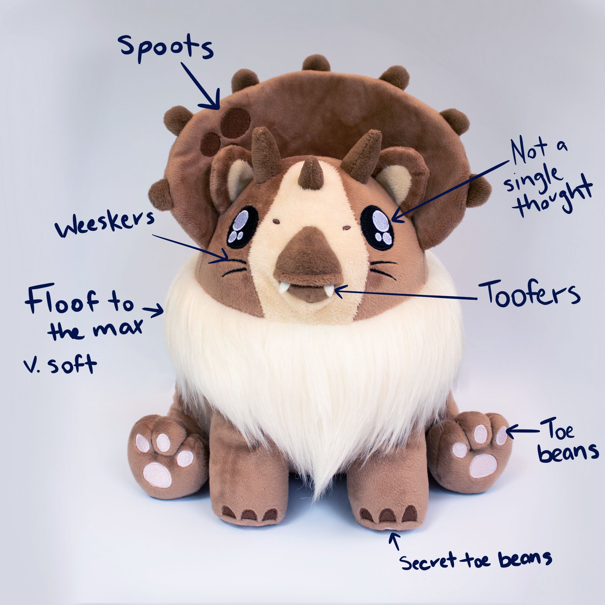 Tricatatops Plush – Meg's Mashables